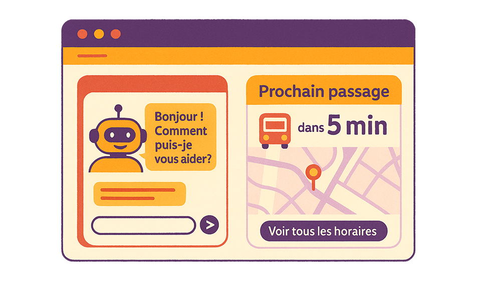 NOUVEAU : Découvrez notre chatbot et notre module "Prochains passages ...